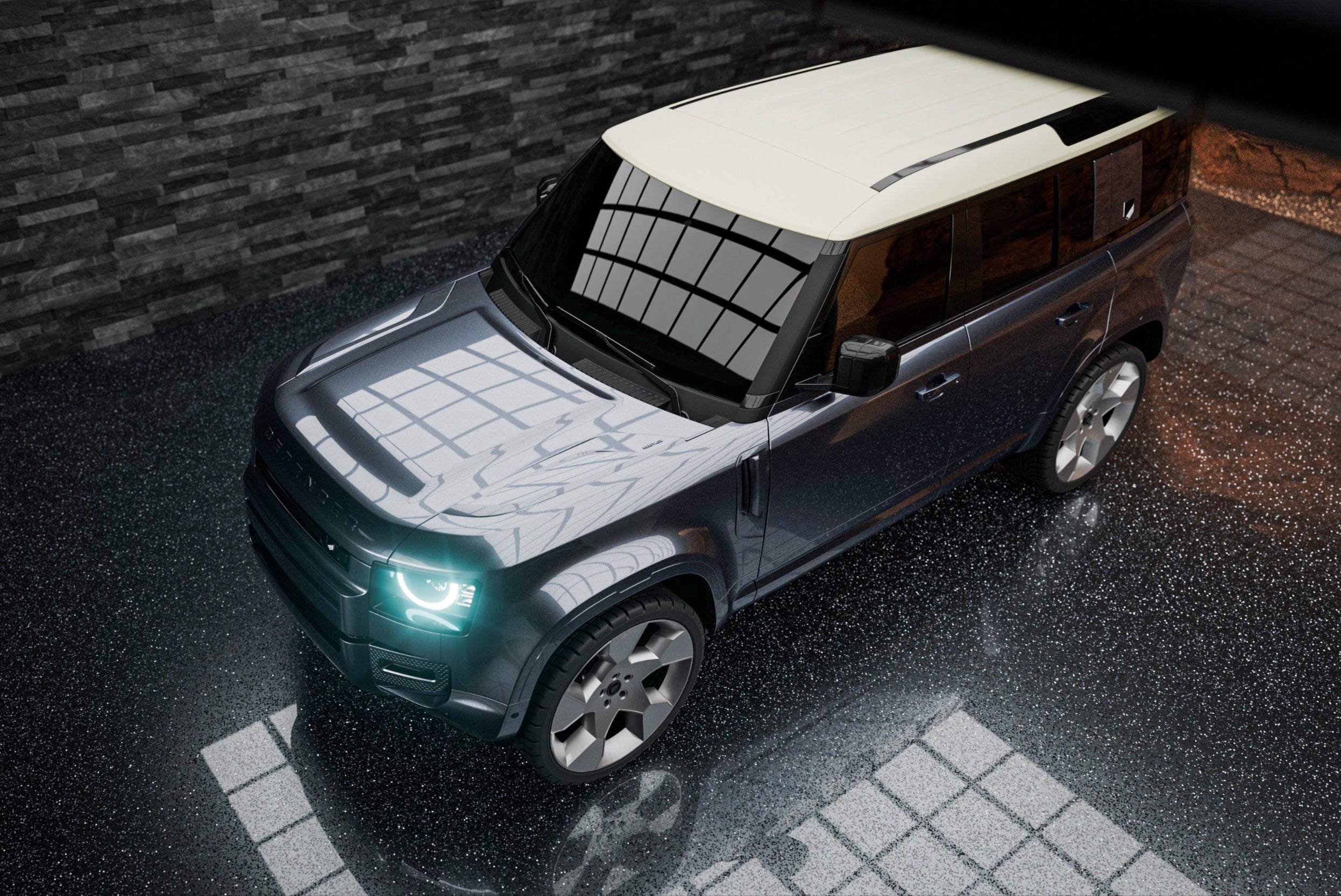 Defender 110 P300e - Carpathian grey one of one