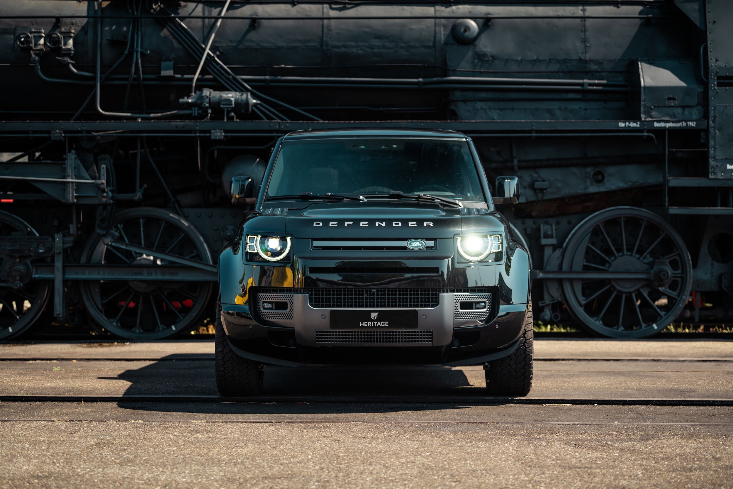 Defender V8 - Heritage Customs commercial