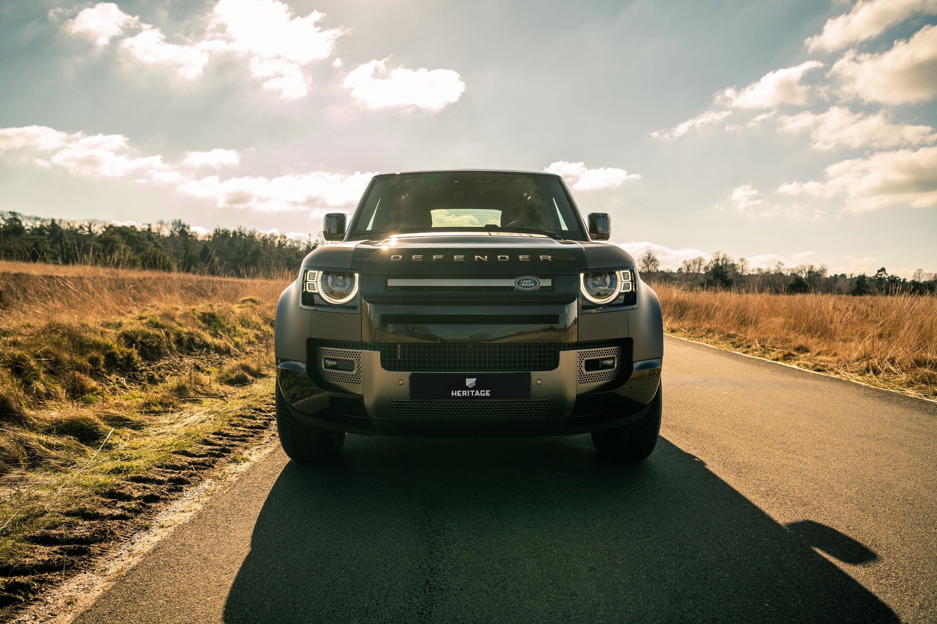 Defender 90 D200 - Satin Brown commercial